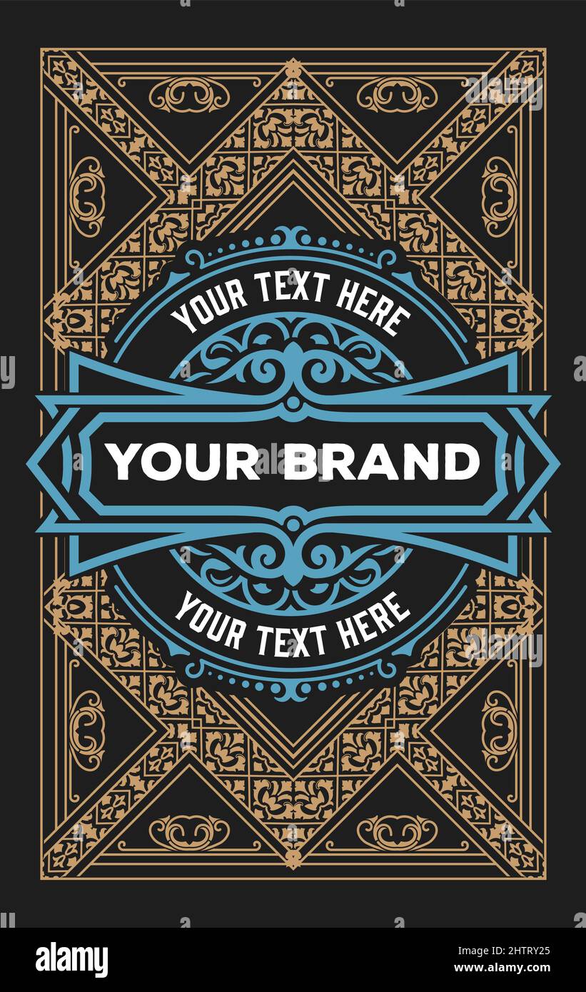 Western card with vintage style Stock Vector Image & Art - Alamy