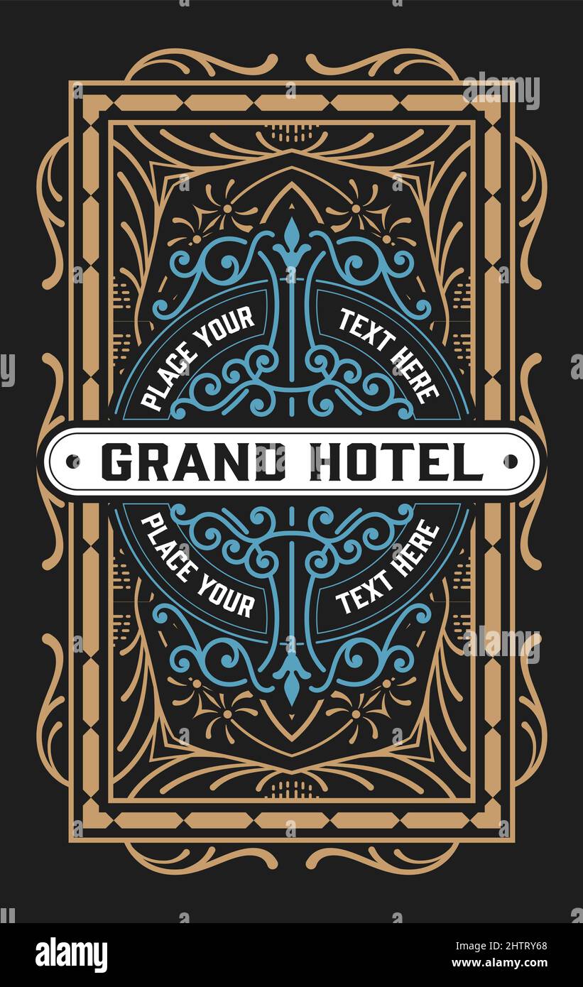 Western card with vintage style Stock Vector Image & Art - Alamy