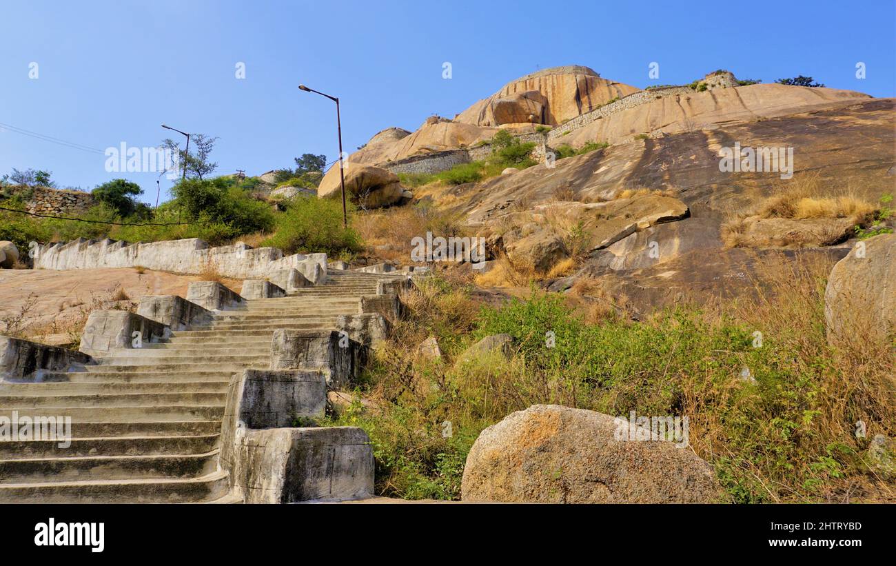 Gudibande fort located in Chikkaballapur District, Karnataka, India ...