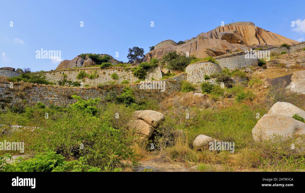 Gudibande fort located in Chikkaballapur District, Karnataka, India ...