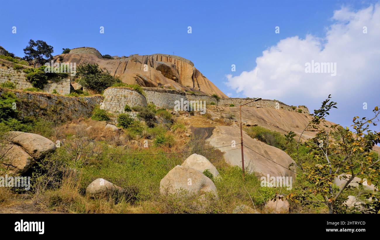 Gudibande fort located in Chikkaballapur District, Karnataka, India ...