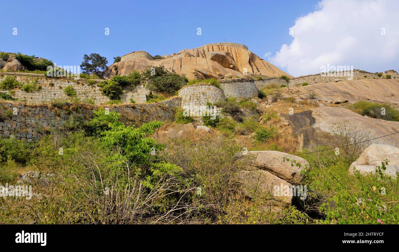 Gudibande fort located in Chikkaballapur District, Karnataka, India ...