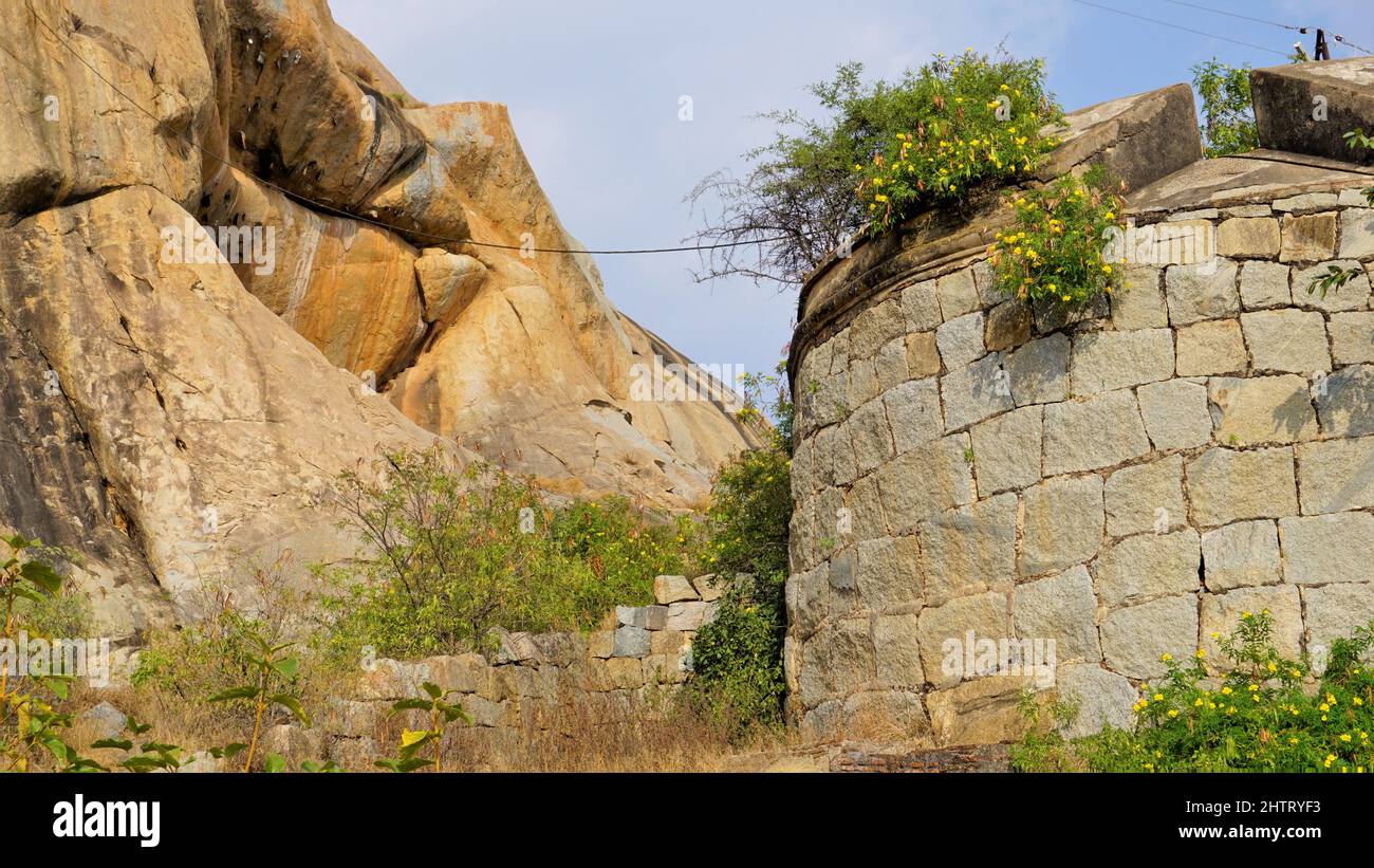 Gudibande fort located in Chikkaballapur District, Karnataka, India ...
