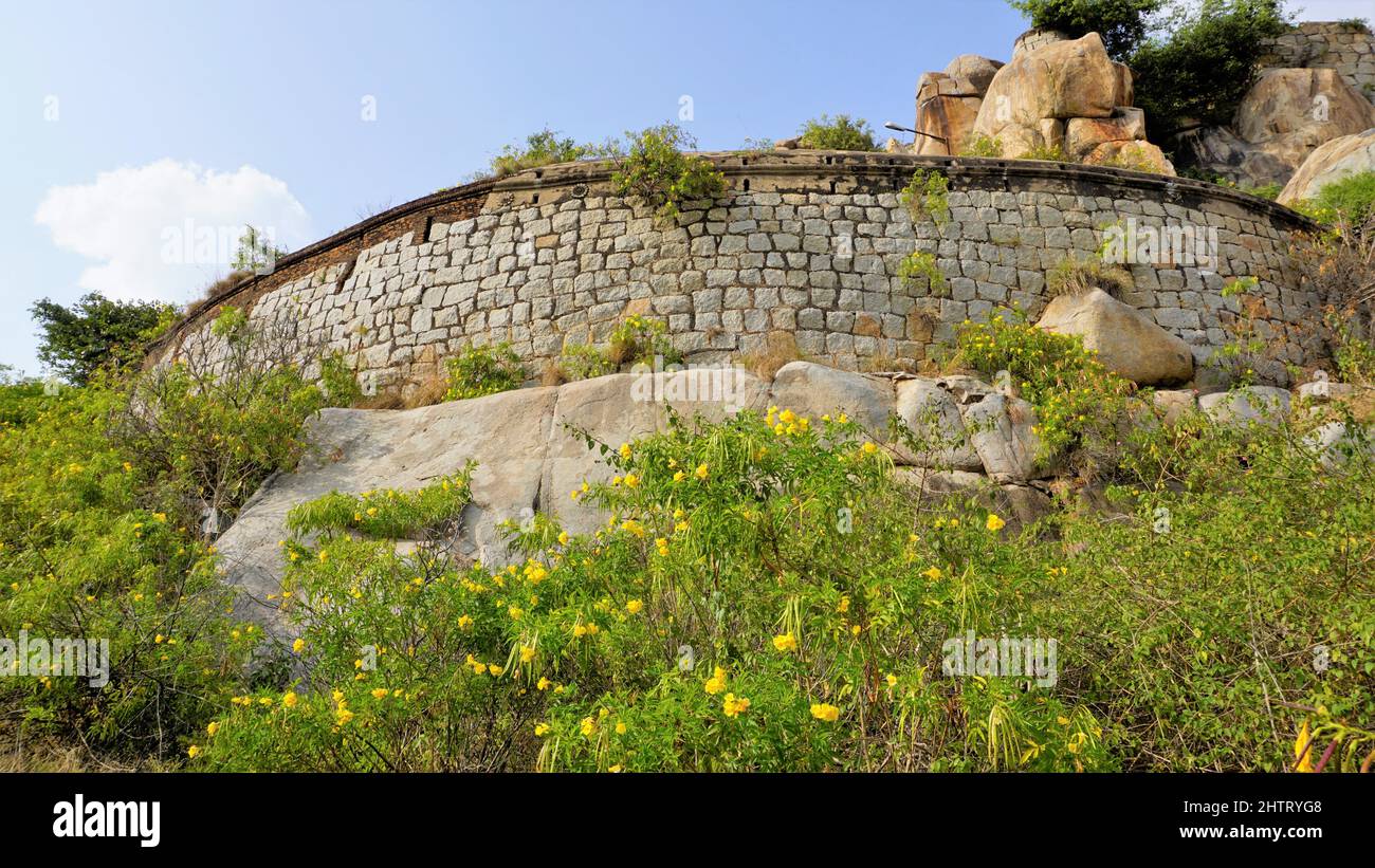 Gudibande fort located in Chikkaballapur District, Karnataka, India ...