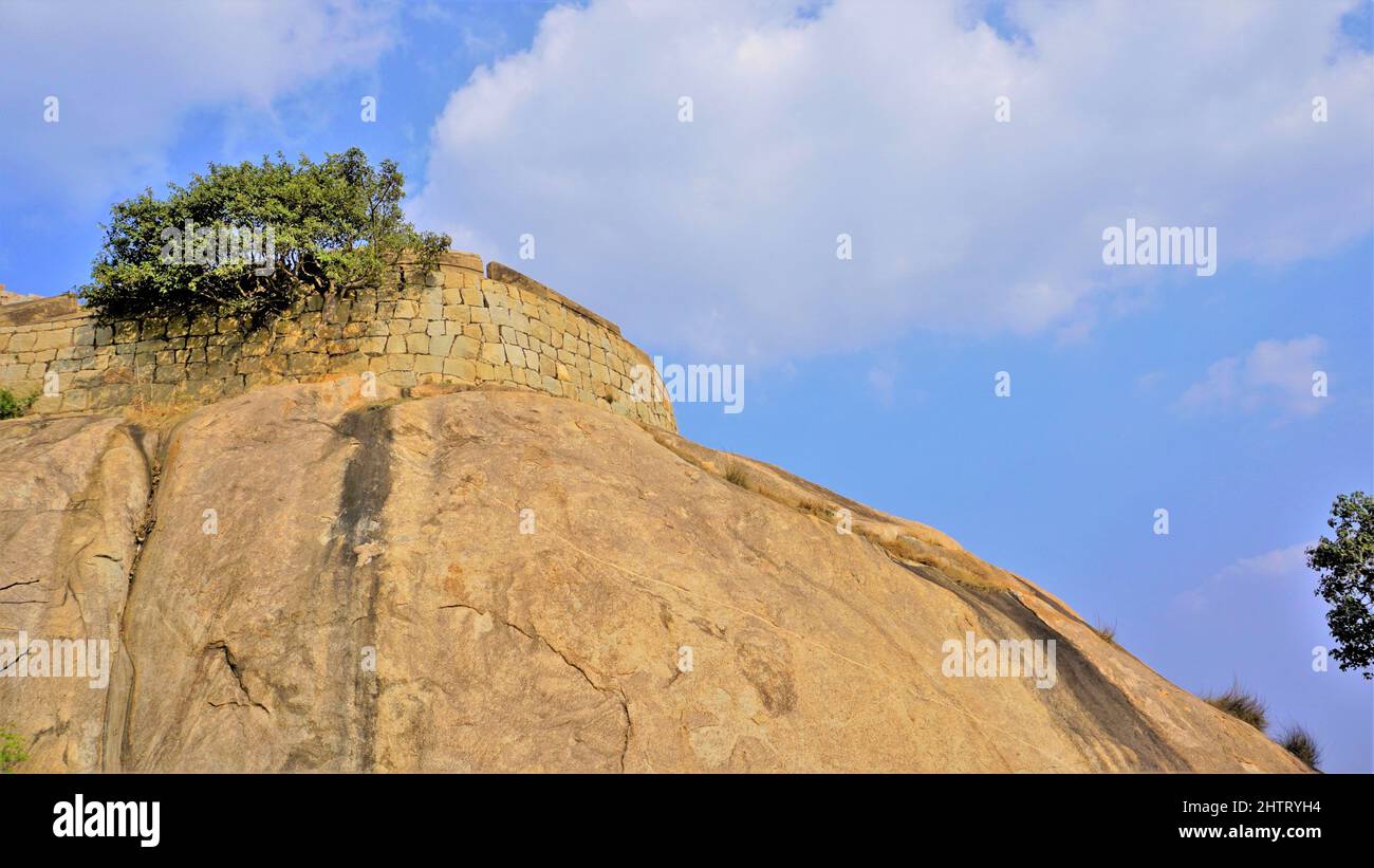 Gudibande fort located in Chikkaballapur District, Karnataka, India ...