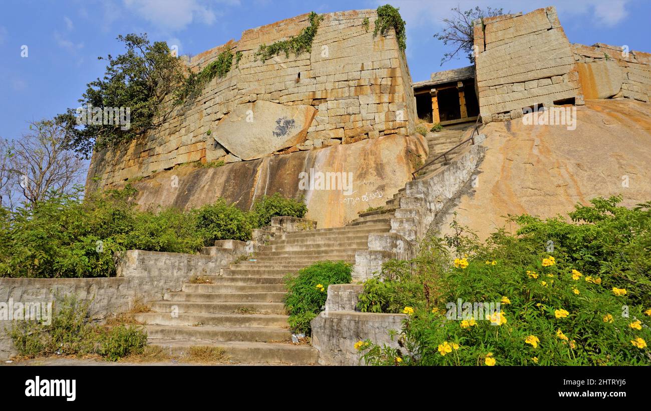 Gudibande fort located in Chikkaballapur District, Karnataka, India ...