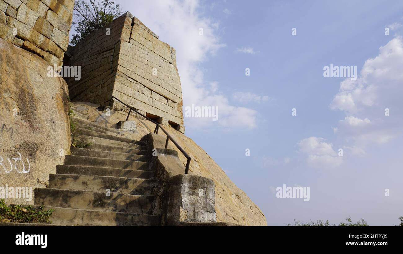 Gudibande fort located in Chikkaballapur District, Karnataka, India ...