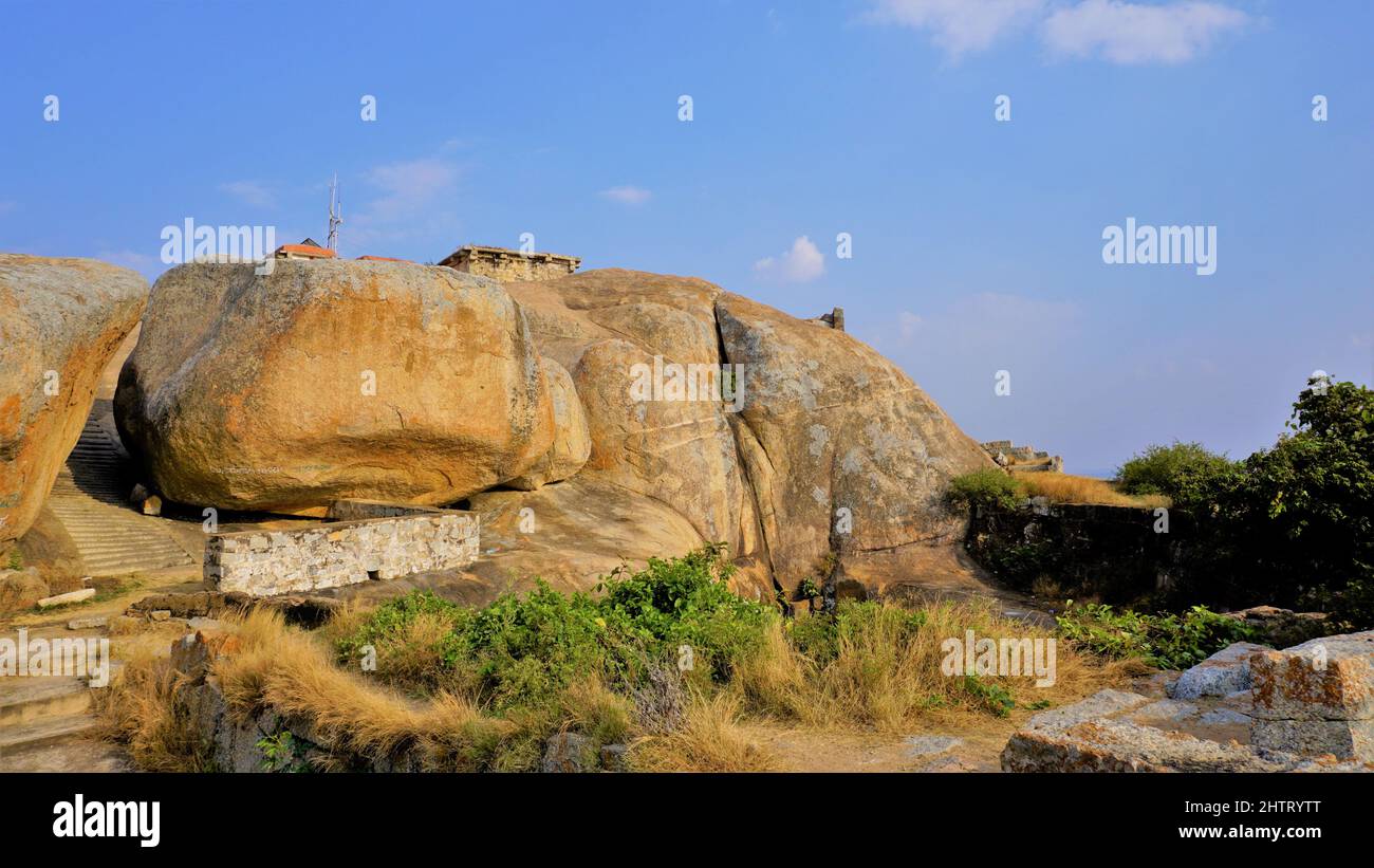Gudibande fort located in Chikkaballapur District, Karnataka, India ...