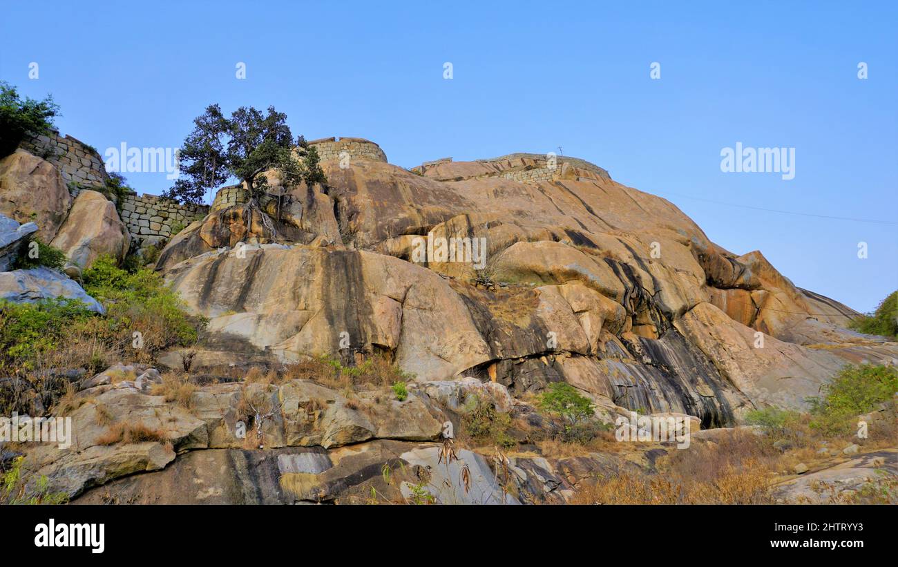 Gudibande fort located in Chikkaballapur District, Karnataka, India ...