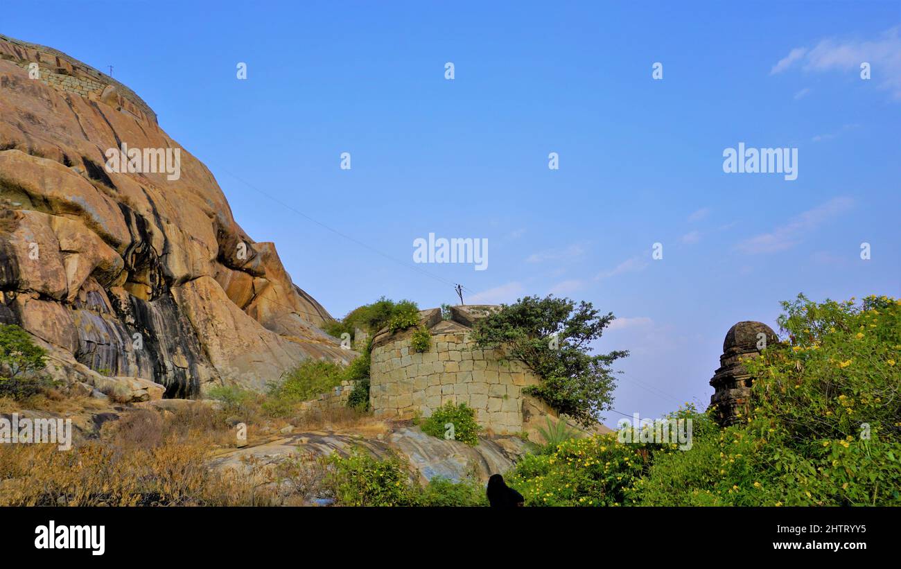 Gudibande fort located in Chikkaballapur District, Karnataka, India ...