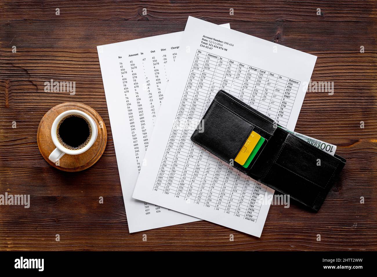 Calculating bills taxes reports hi-res stock photography and images - Alamy