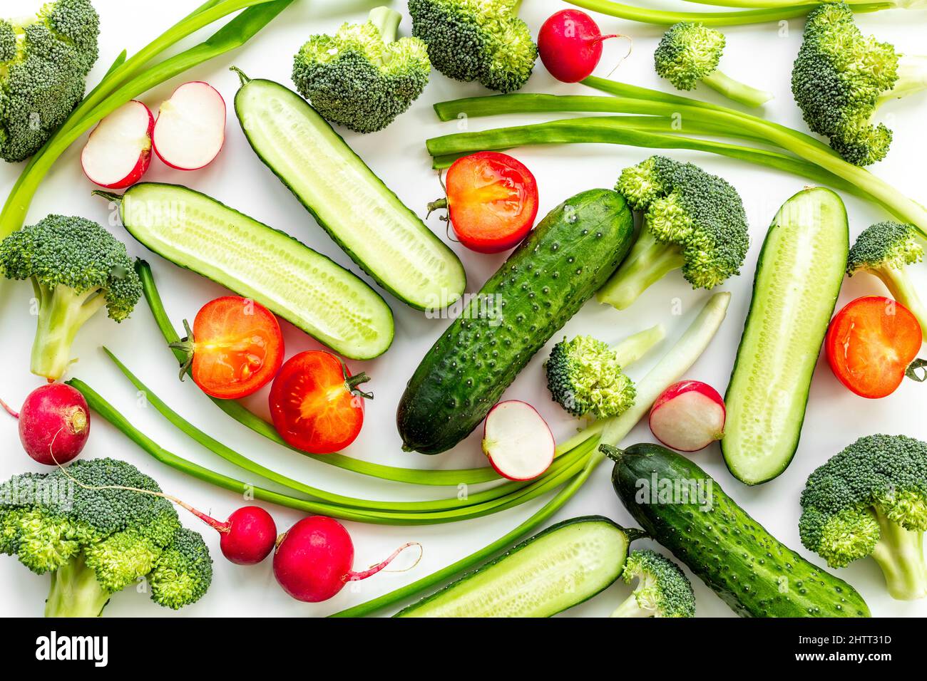 Set ingredients cooking vegetarian hi-res stock photography and images ...
