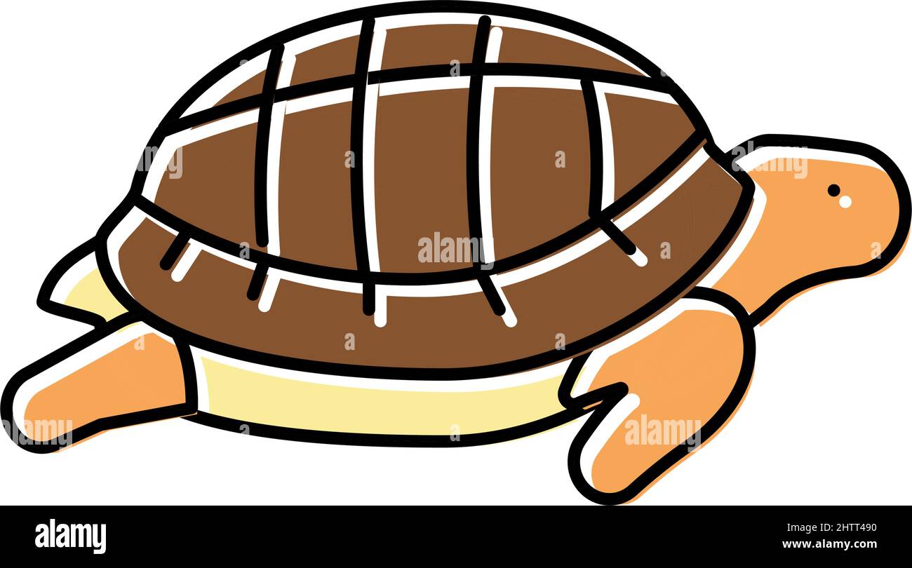 turtle pet color icon vector illustration Stock Vector Image & Art - Alamy