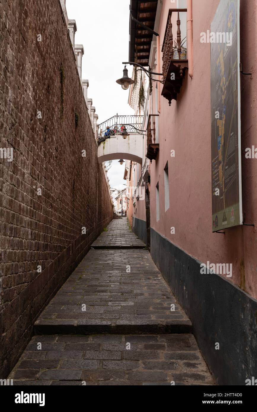 A Quito, Ecuador street scene Stock Photo - Alamy