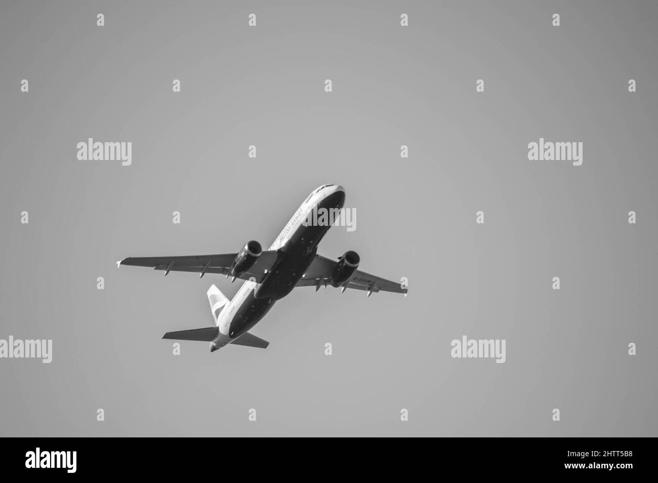 HEATHROW, LONDON, ENGLAND- 27 February 2022: British Airways Airbus ...