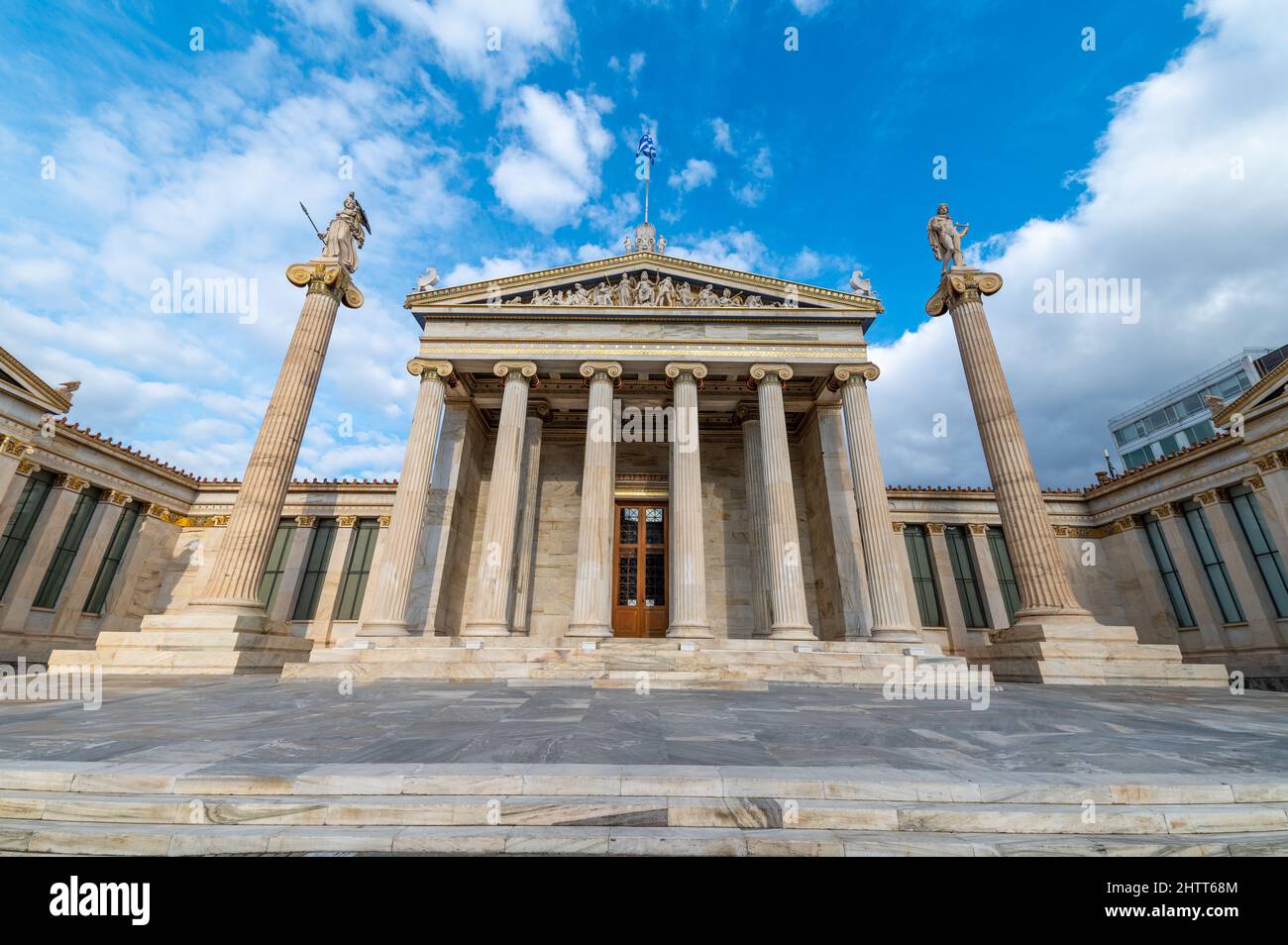 Academy in athens hi-res stock photography and images - Alamy