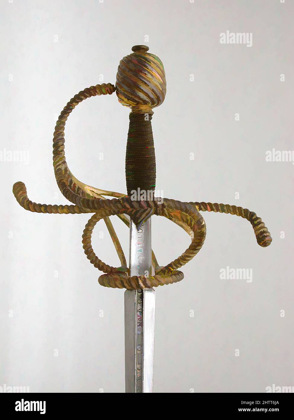 Art inspired by Rapier and Parrying Dagger, ca. 1580, Toledo, German ...