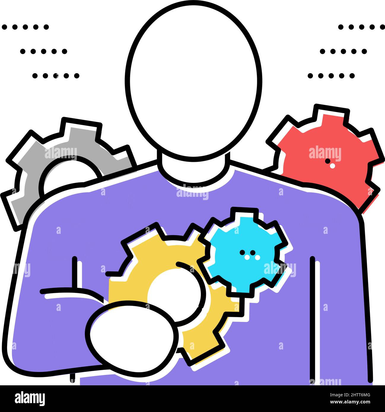 experience people value color icon vector illustration Stock Vector ...