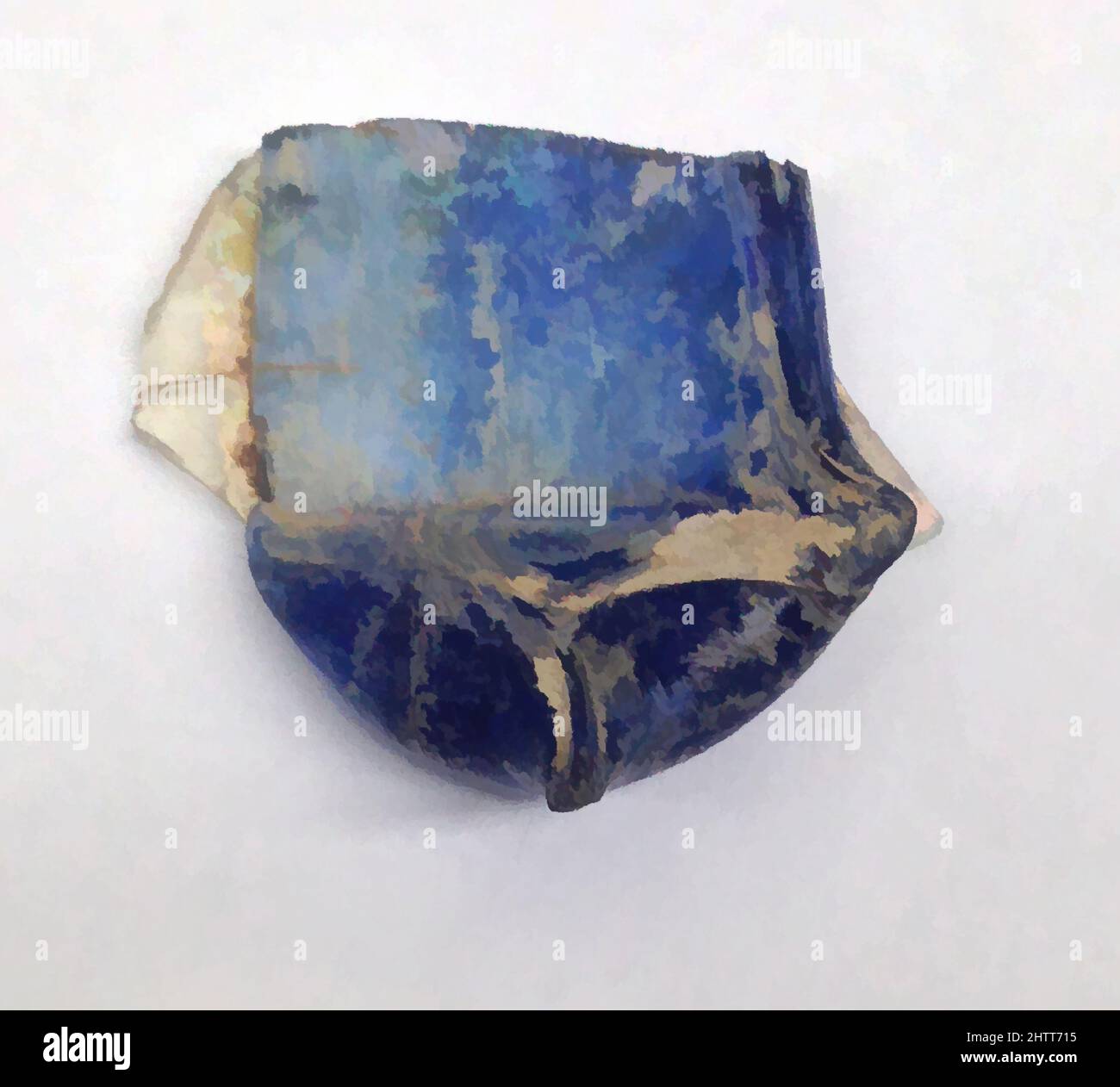 Art inspired by Ornament, 13th century, Syrian, Glass, L. 1 5/8 in. (4. ...