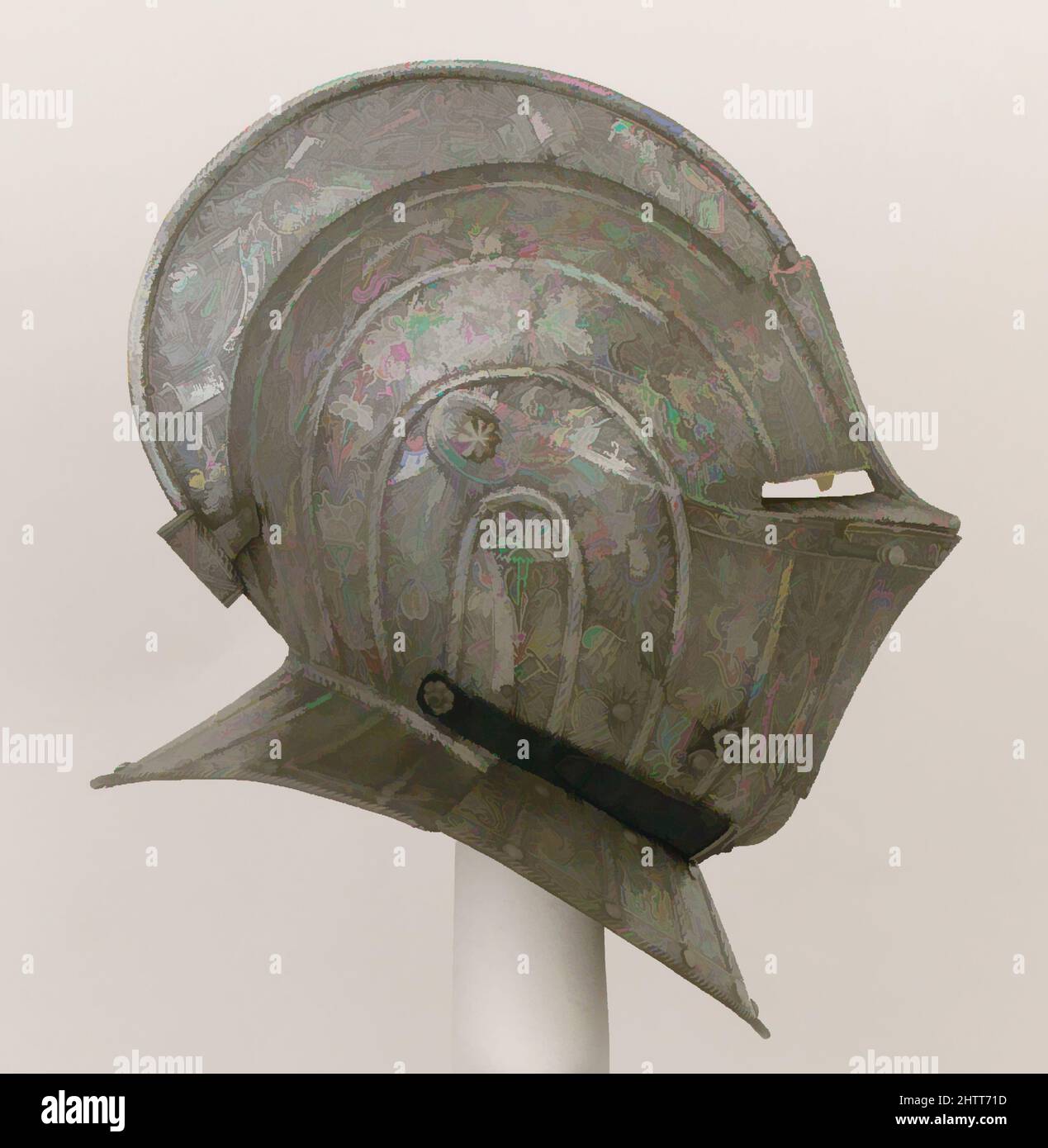 Art inspired by Close Helmet for the Field, ca. 1600–1610, French ...