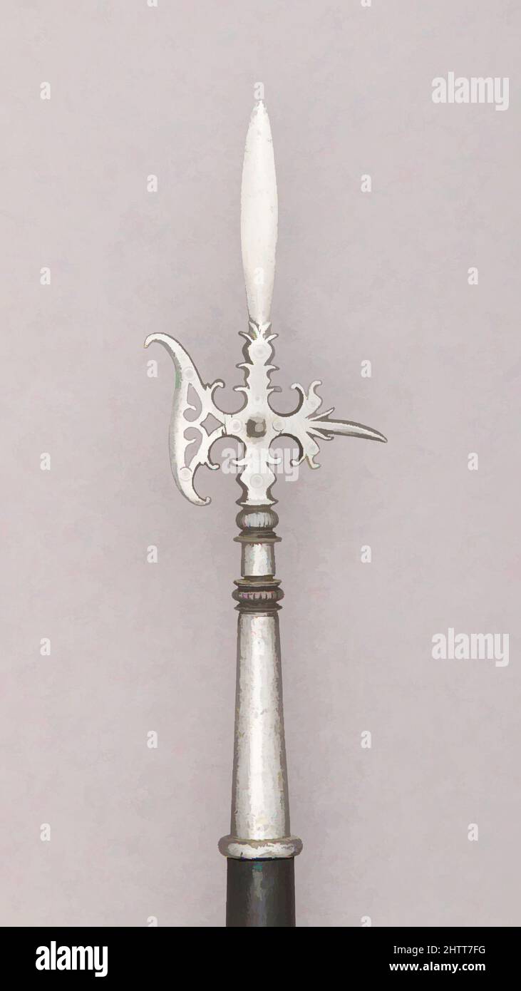 Art inspired by Halberd-spontoon, 17th century, possibly Italian, Steel ...