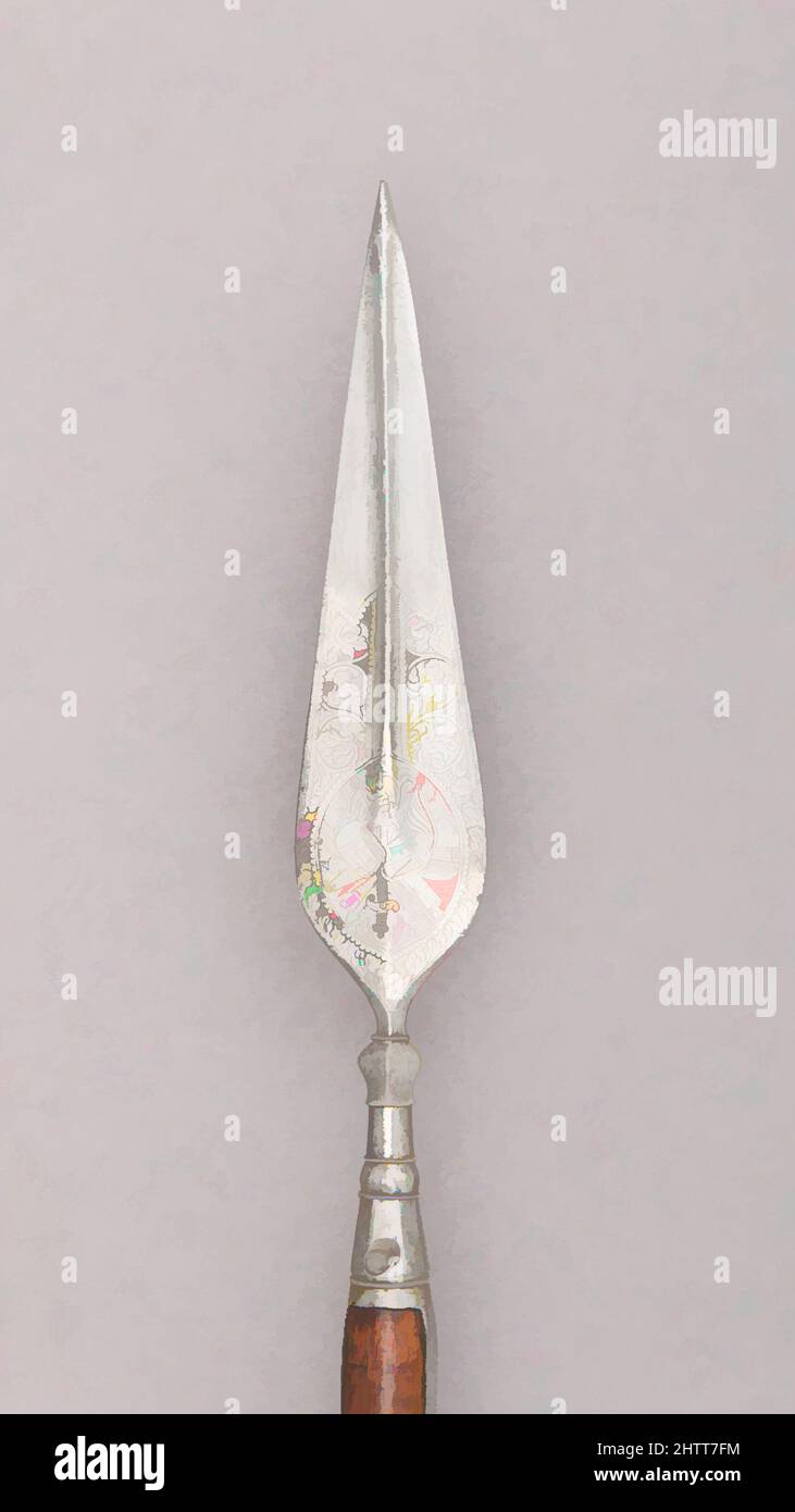 Art inspired by Spontoon, 17th century, French, Steel, wood, iron, L ...