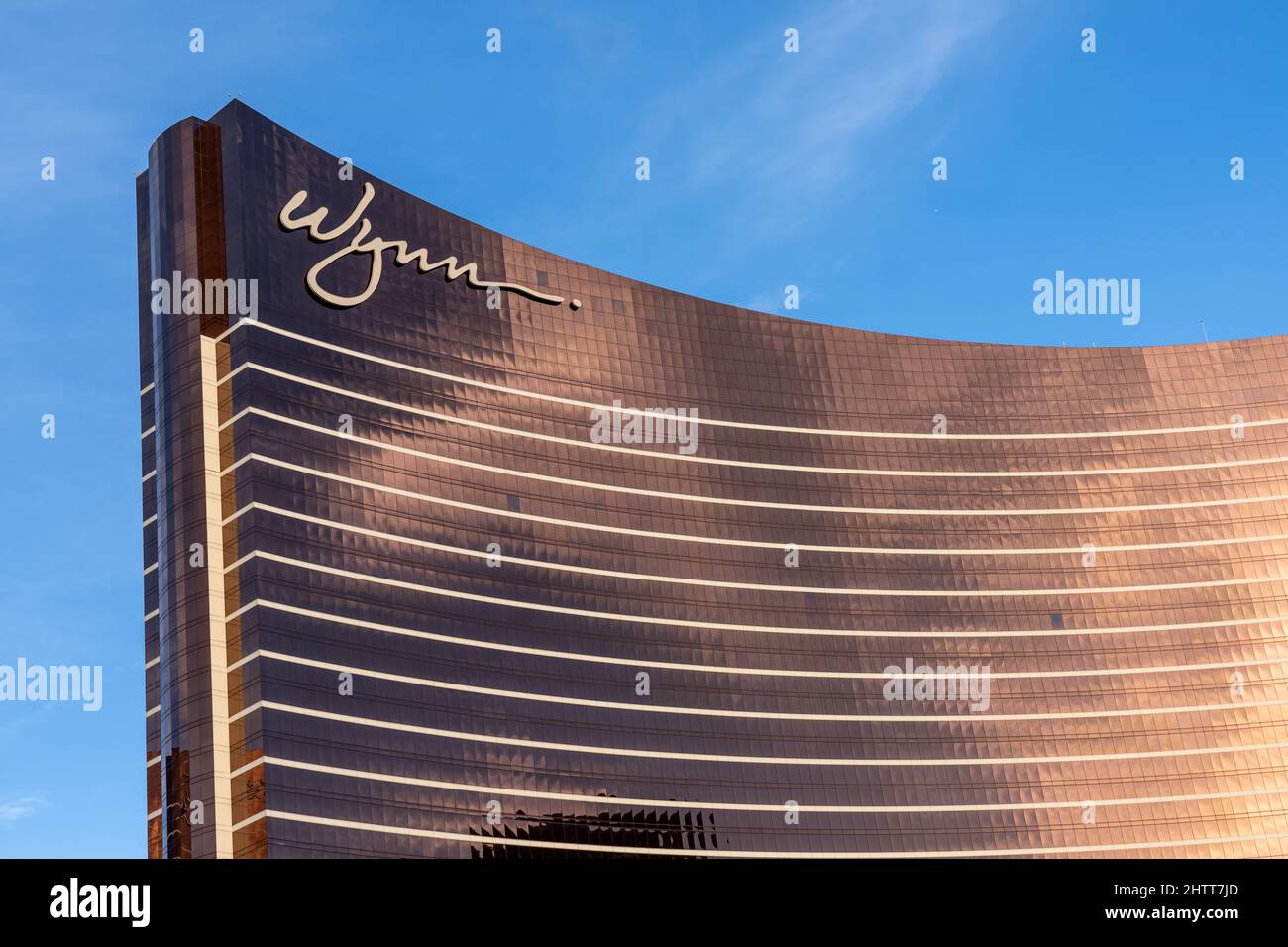 The wynn hotel sign hi-res stock photography and images - Alamy