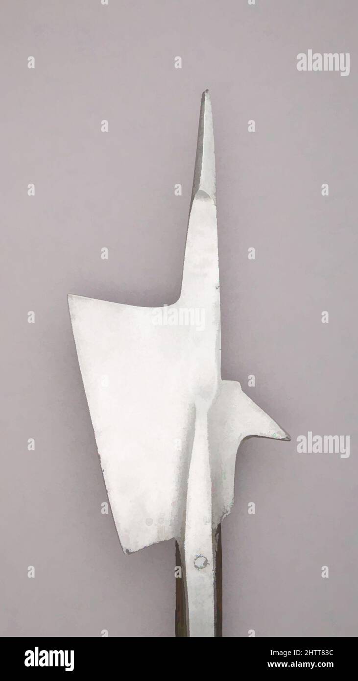 Art inspired by Halberd, 15th century, Swiss, Steel, wood (oak), iron ...