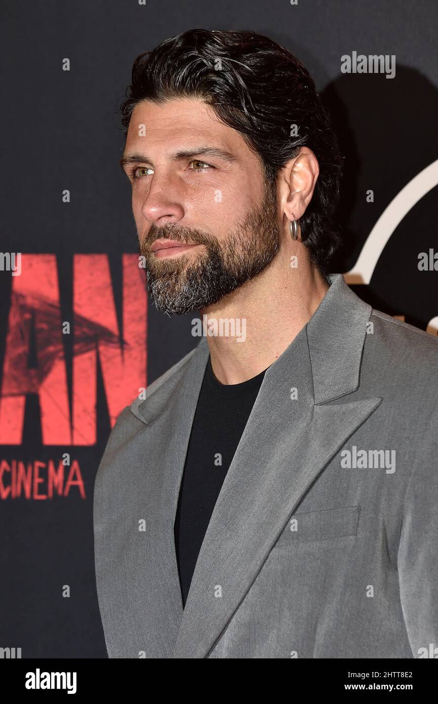 Gilles Rocca and Miriam Galanti attends the red carpet of the premiere ...