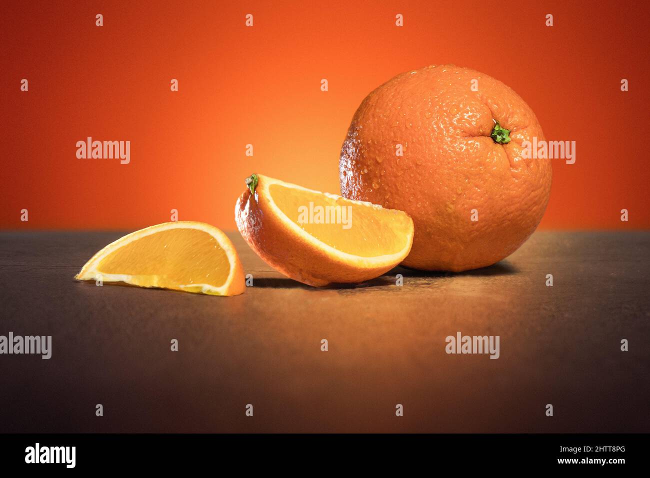 Still life orange food hi-res stock photography and images - Alamy
