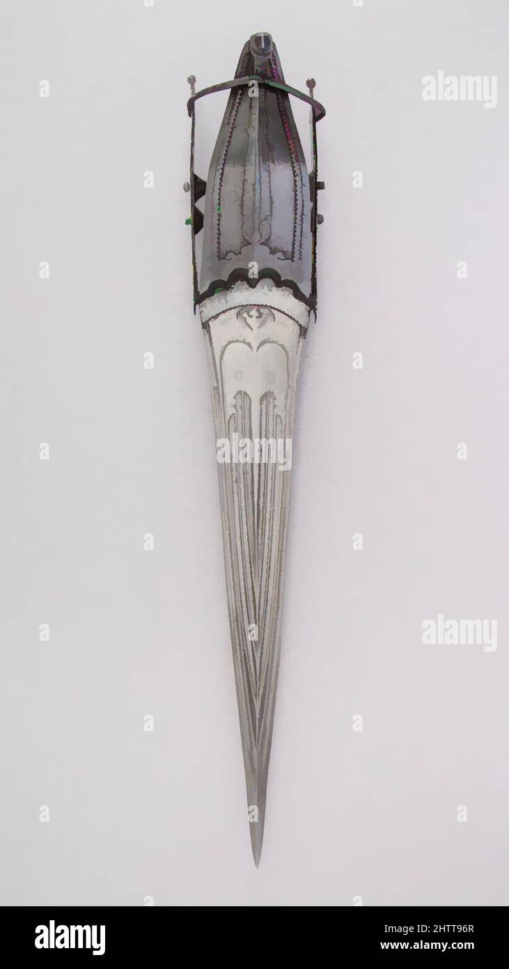 Art inspired by Dagger (Katar), 16th century, South Indian ...
