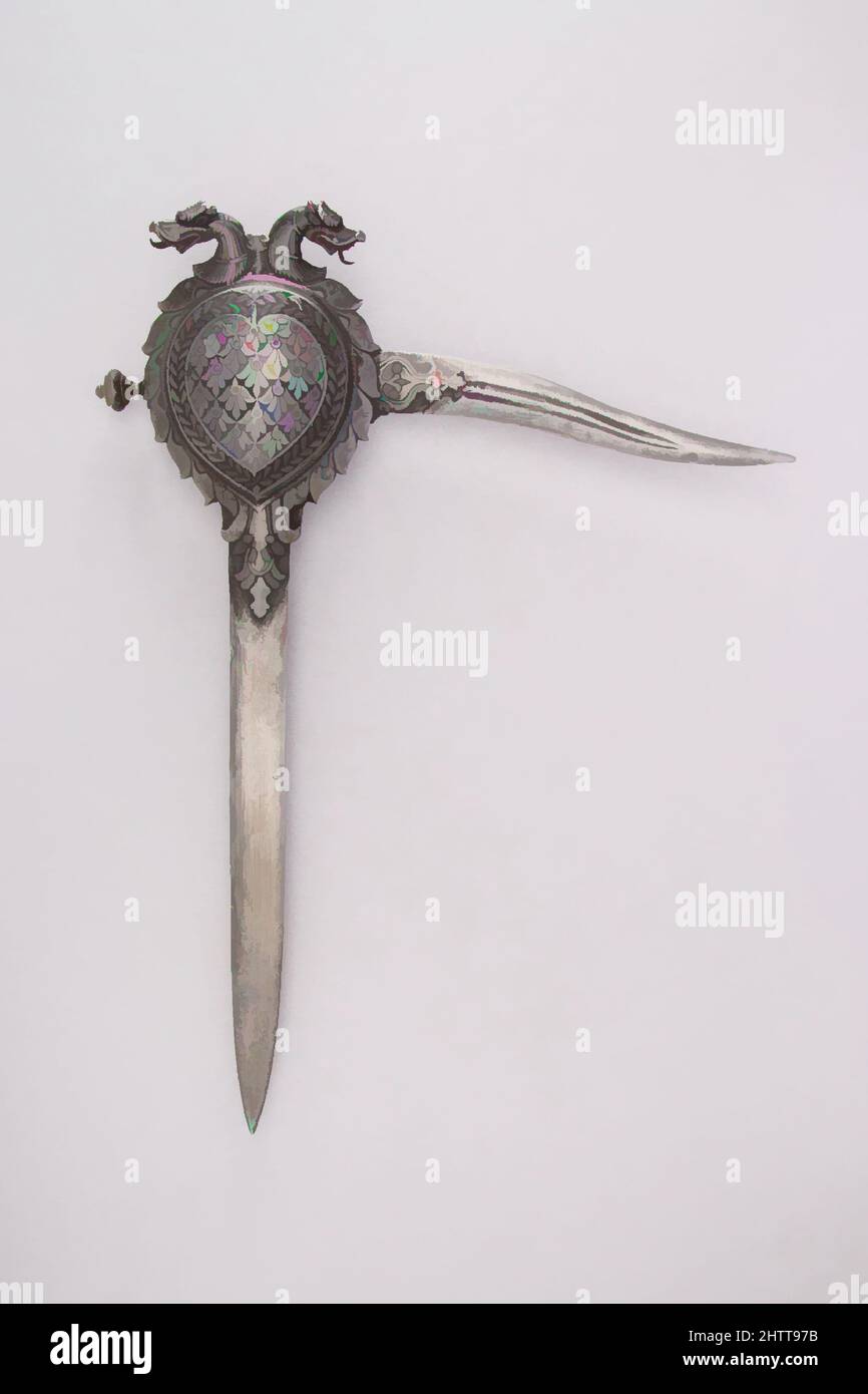 Art inspired by Dagger (Katar), early 17th century, Thanjavur, Tamil ...