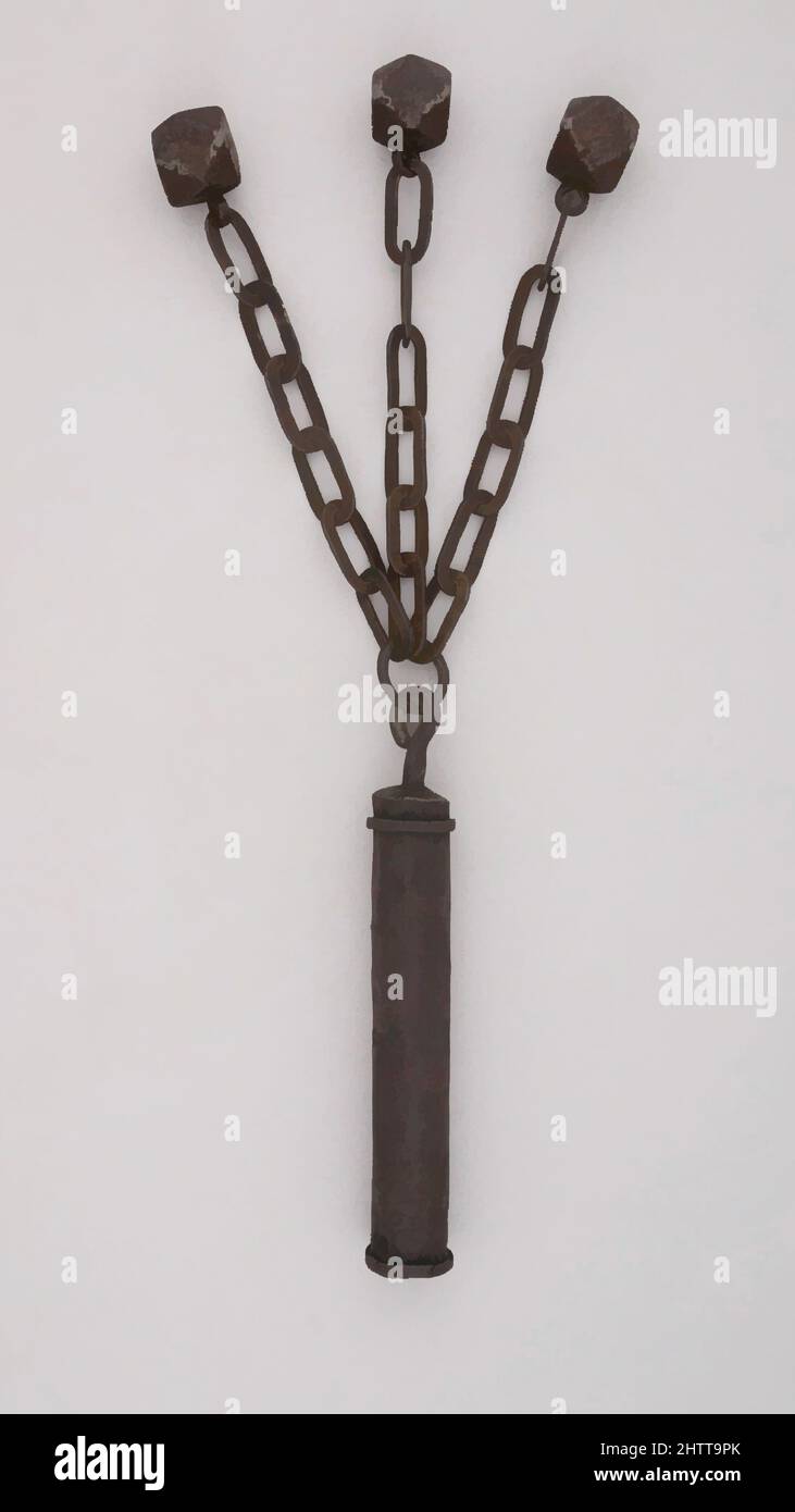 Art inspired by Military Flail, possibly 16th to 19th century, Possibly ...