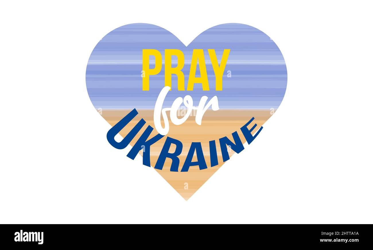 Pray peace ukraine vector Stock Vector Images - Alamy