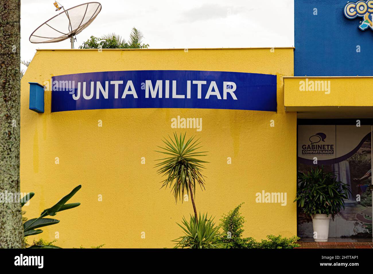 Costa Rica, Mato Grosso do Sul, Brazil - 12 18 2022: military junta ...