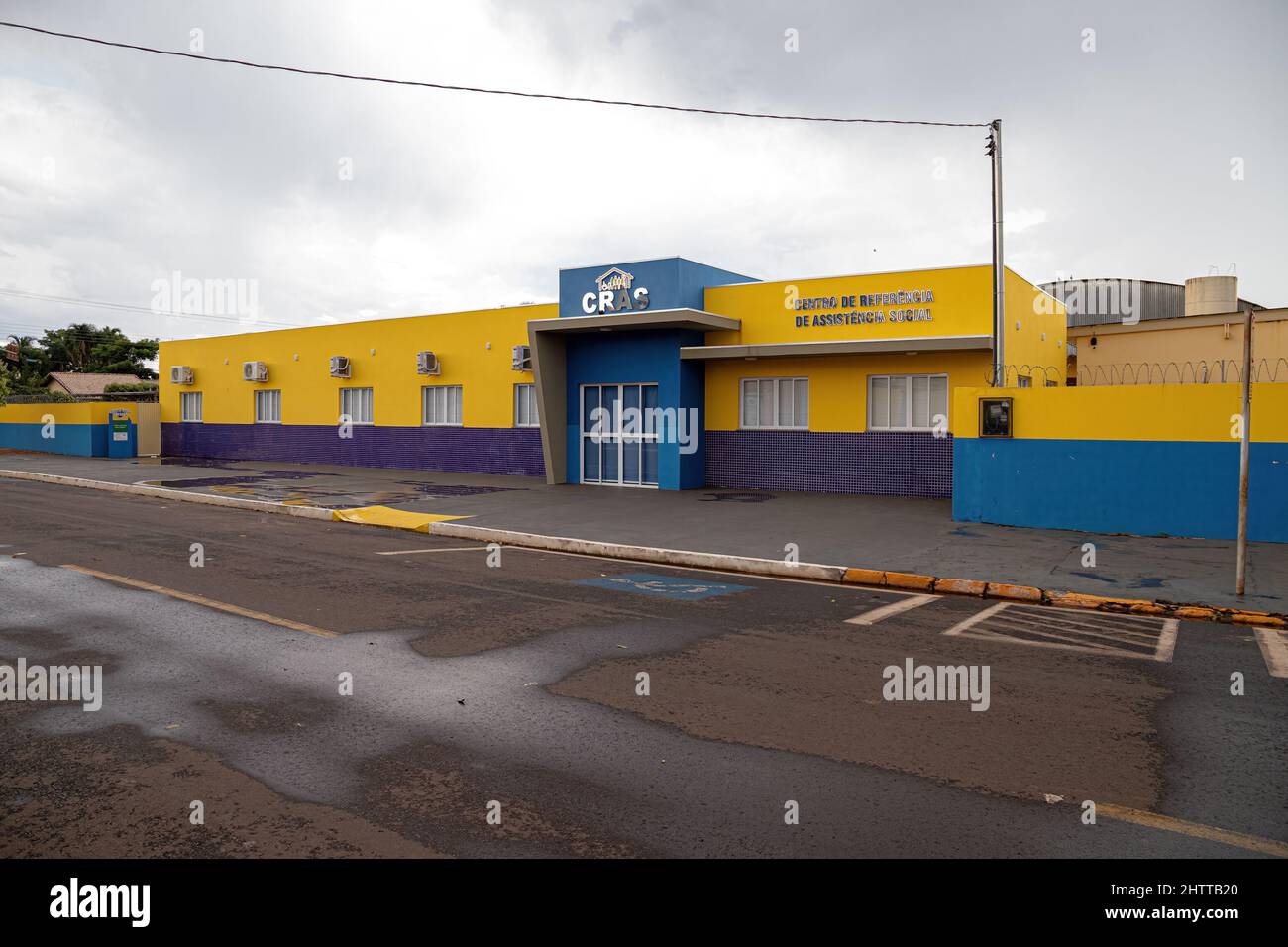 Costa Rica, Mato Grosso do Sul, Brazil - 12 18 2022: Building of the ...