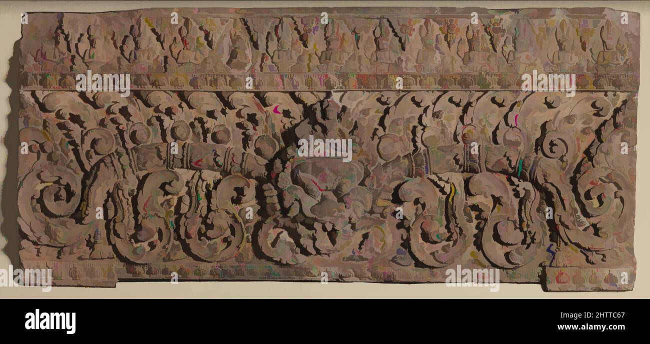 Art inspired by Lintel with a Kala Head, Angkor period, ca. mid-10th ...