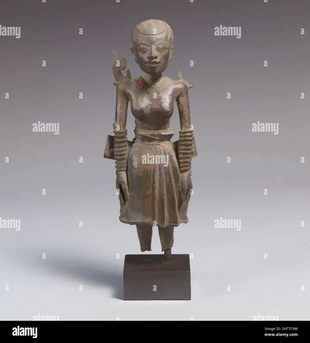 Art inspired by Standing Young Female, Eastern Javanese period, 14th ...