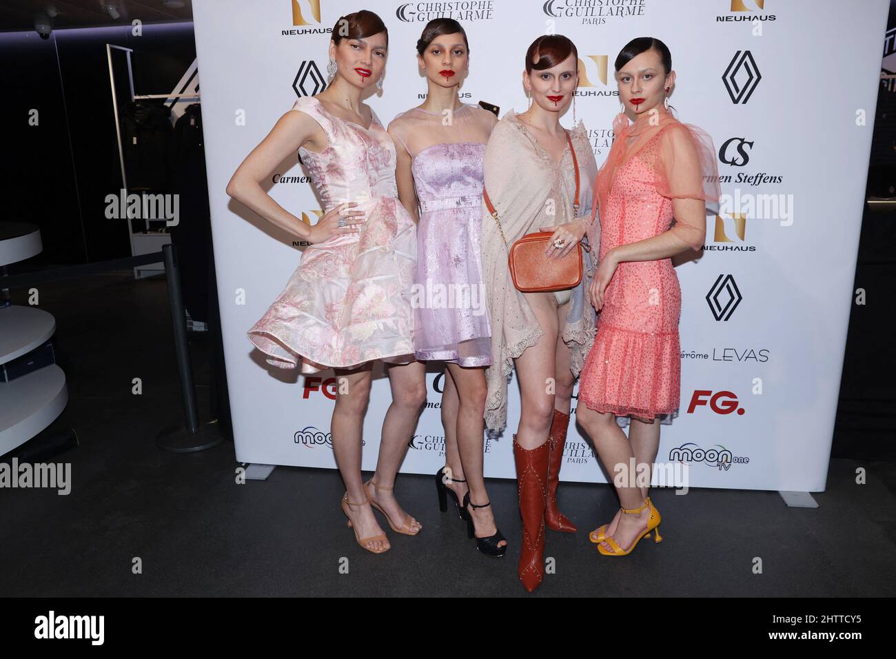 Guest, Adele de Fontenay, Agatha Maksimova and Agathe de Fontenay ...