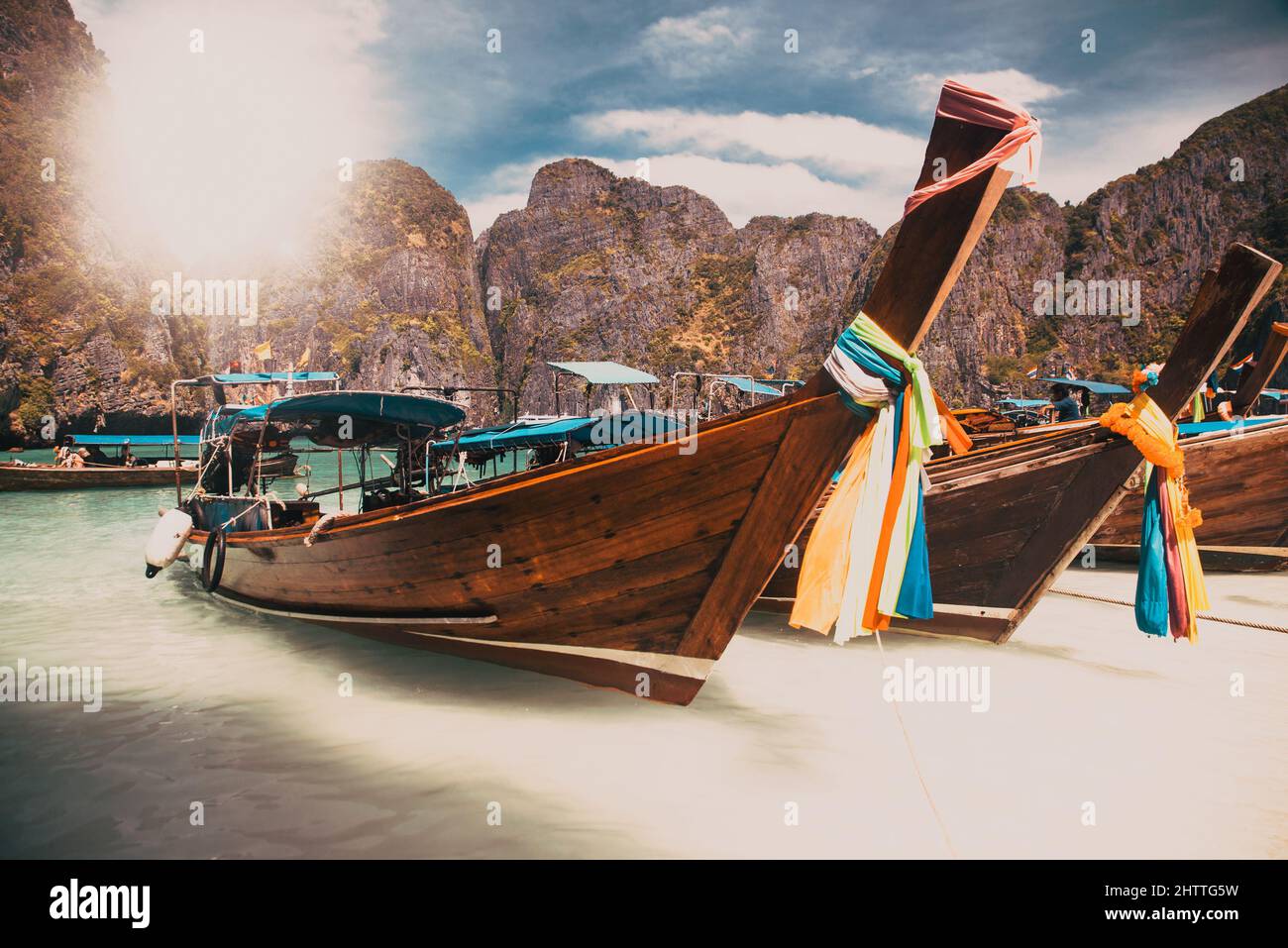 cave on Ton Sai beach Krabi Thailand Stock Photo - Alamy