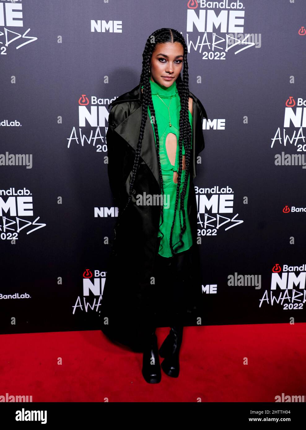 Olivia Dean arriving at the NME Awards held at the O2 Academy Brixton ...