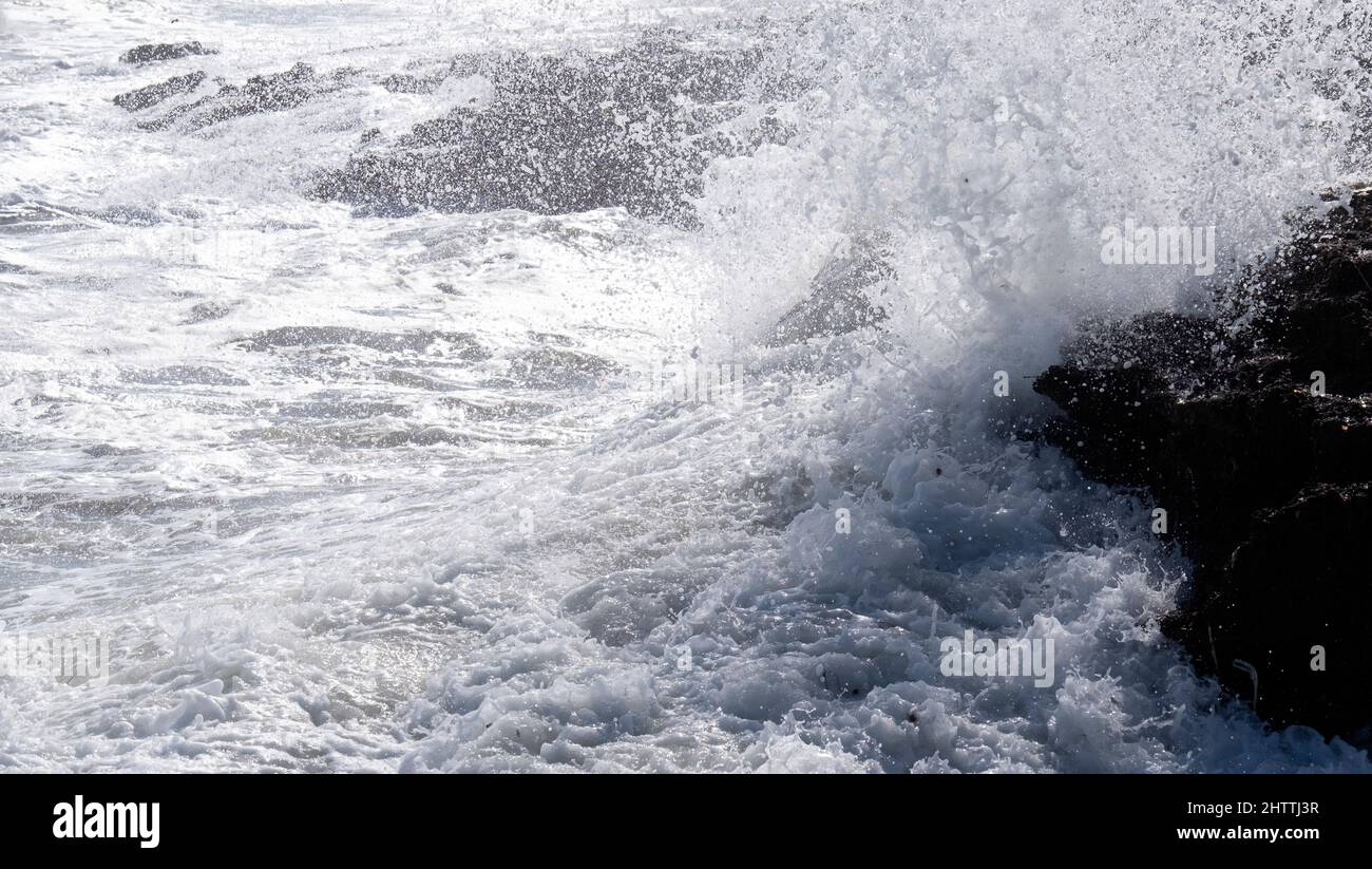 Clashing with rocks hi-res stock photography and images - Alamy