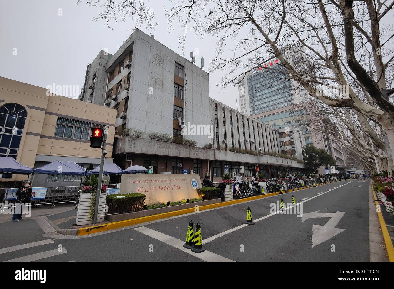 SHANGHAI, CHINA - MARCH 1, 2022 - Ruijin Hospital suspends outpatient ...