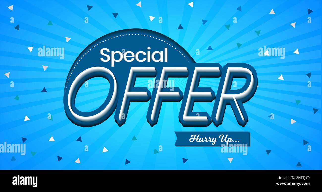 Special offer, template design, mega sale, Sale banner, flash sale ...