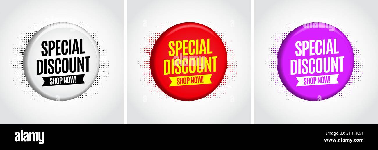 Special discount template design, mega sale, special offer, flash sale ...
