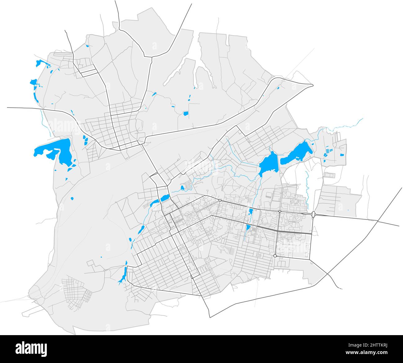 Alchevsk Ukraine Map