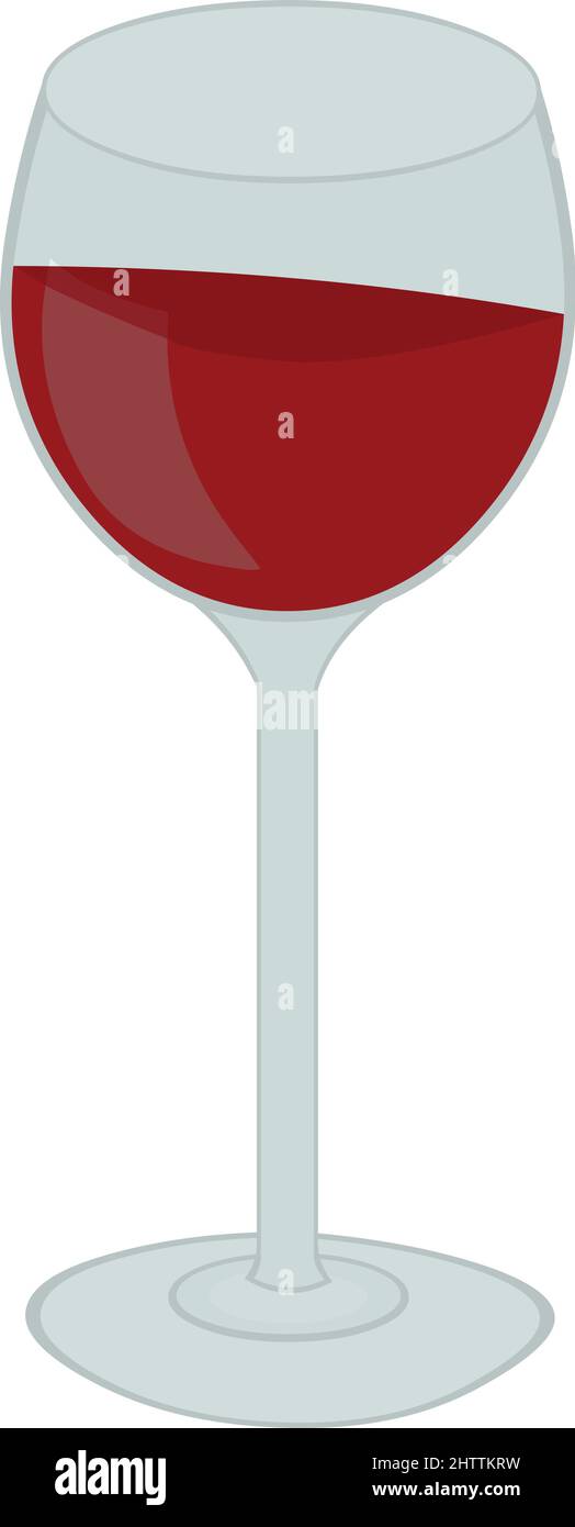 Glasses red wine grapes Stock Vector Images - Alamy