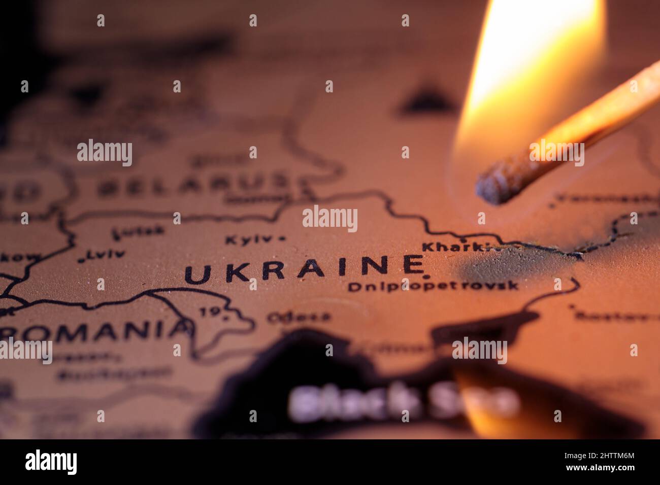 War in Europe. map of ukraine. Conflict between Russia and Ukraine ...