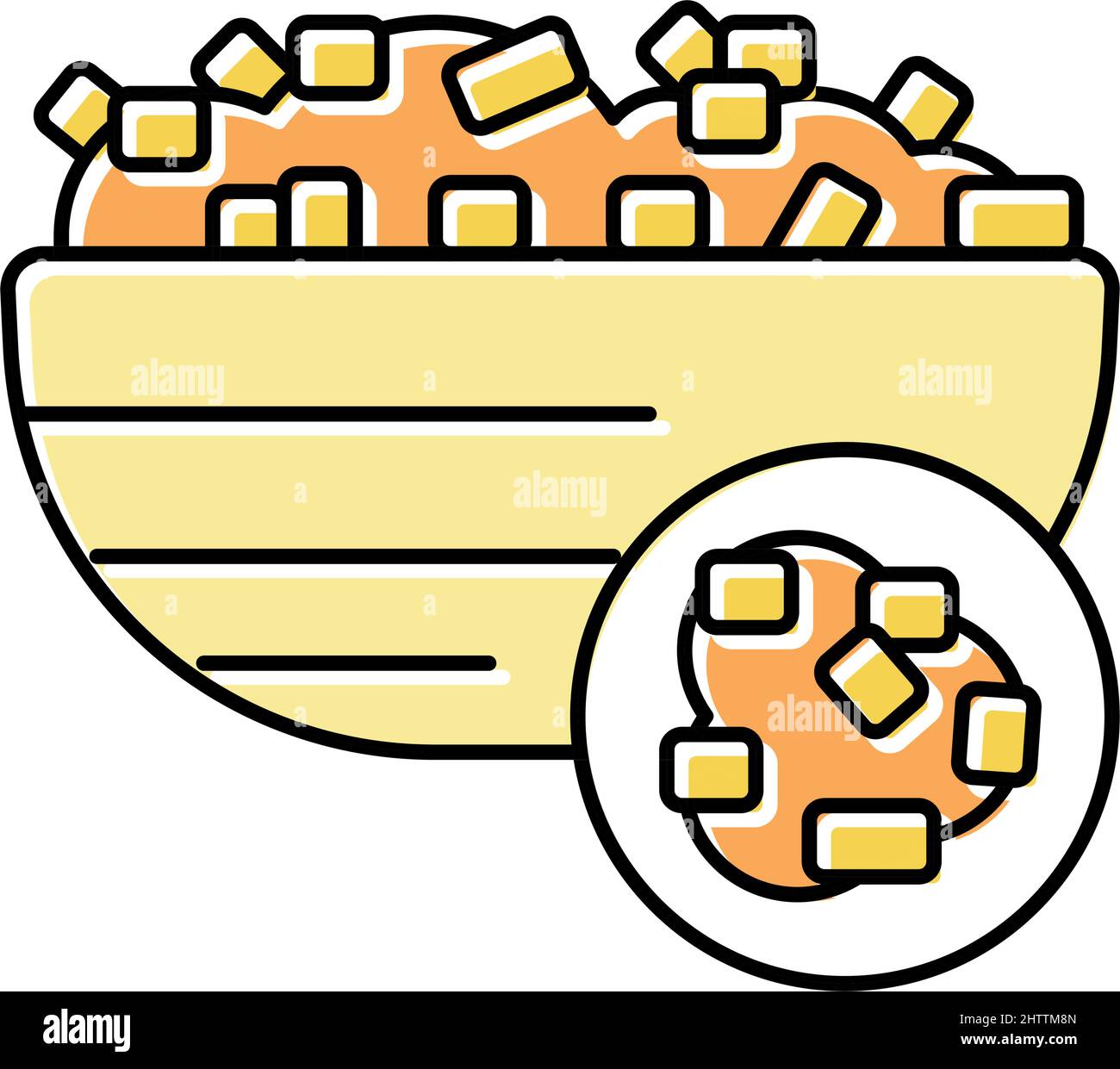bulgur groat color icon vector illustration Stock Vector Image & Art ...