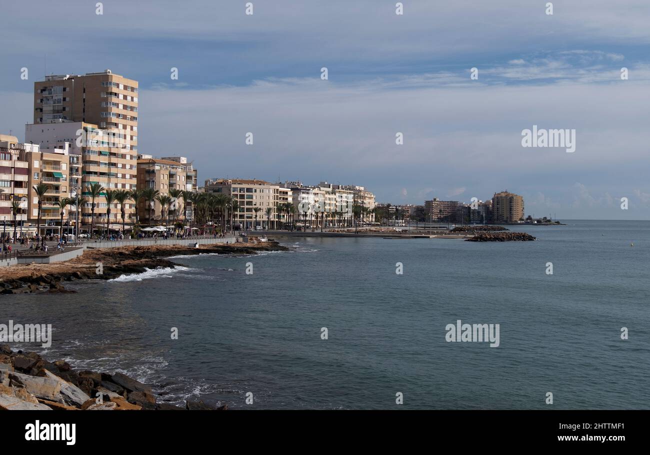 Torrevieja promenade hi-res stock photography and images - Alamy